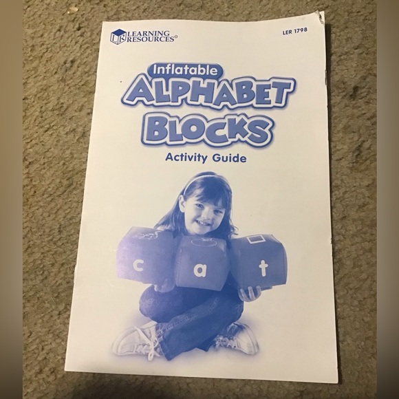 Learning Resources | Toys | Inflatable Alphabet Blocks From Learning ...
